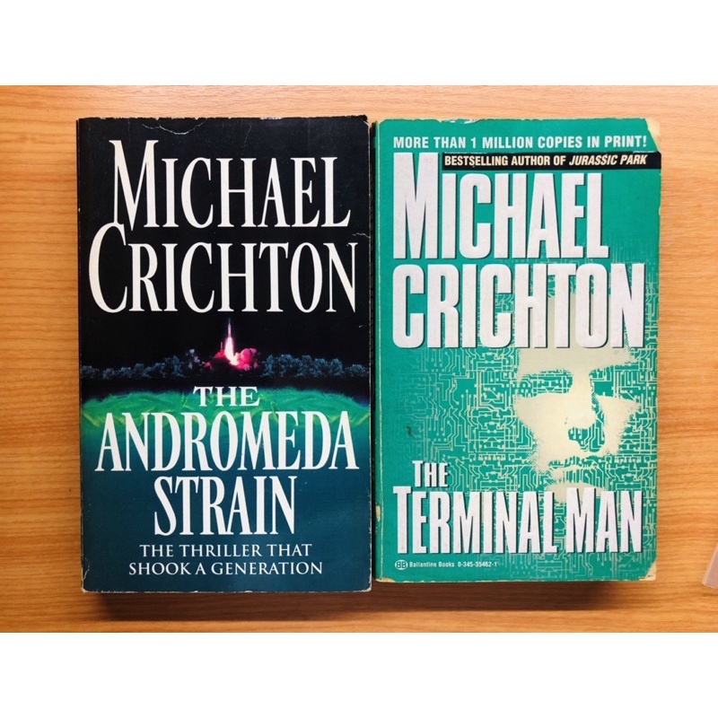 Michael Crichton The Andromeda Strain/The Terminal Man | Shopee Philippines