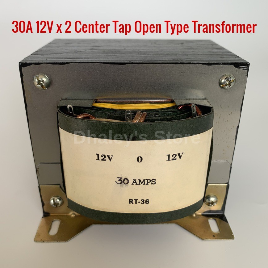 30A12volts Transformer 30Amperes Transformer Primary 110V-220VAC ...