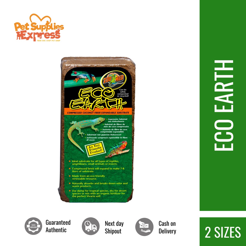 Zoo Med Eco Earth Substrate | Shopee Philippines