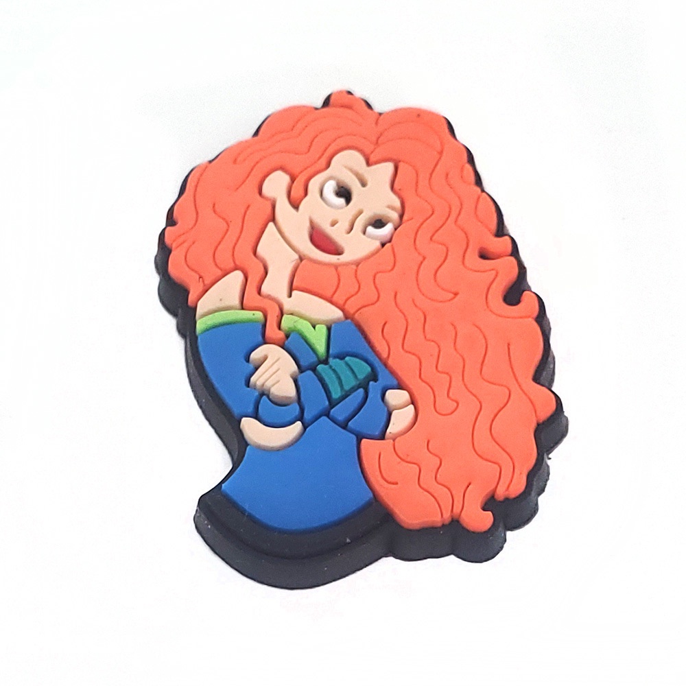 Cute Moana Disney Jibbitz Charm Snowhite Mermaid Jibits Croc Pins ...