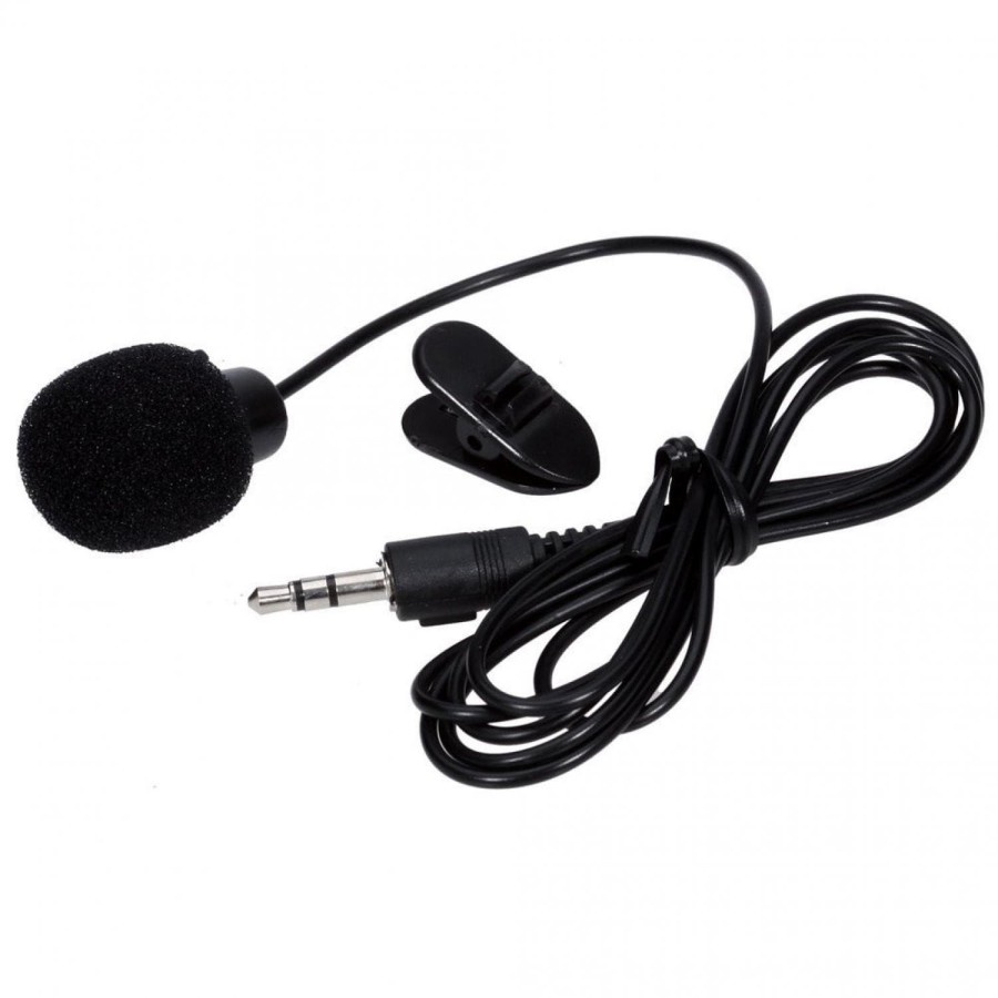 Pc laptop Microphone with Clip Jack 3.5 mm External Mic External Mic ...