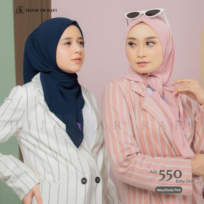 Hijab Arrafi AR 550 / AR 550 / Segi Quad Pliskit / S4 Pliskit / Segi ...