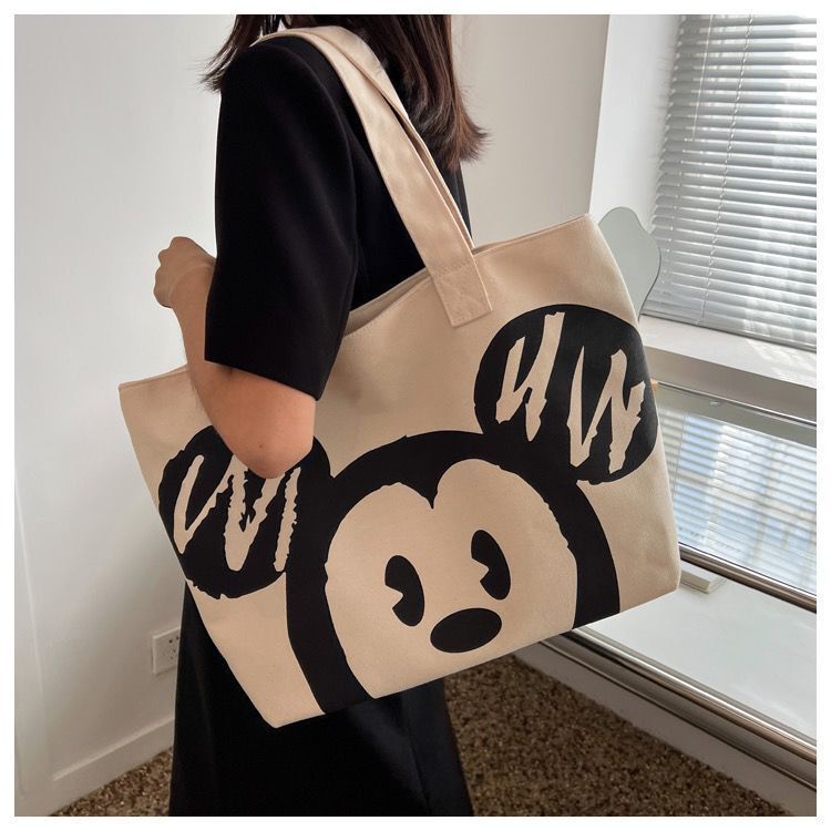 Japanese ins bags, cartoons, canvas bags, shoulder bags, tote bags ...