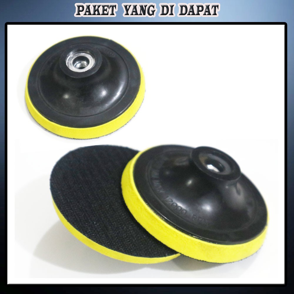 4'' Velcro/Round Sandpaper Coaster 4" Hand Grinder Sanding Pad Disc 4 ...