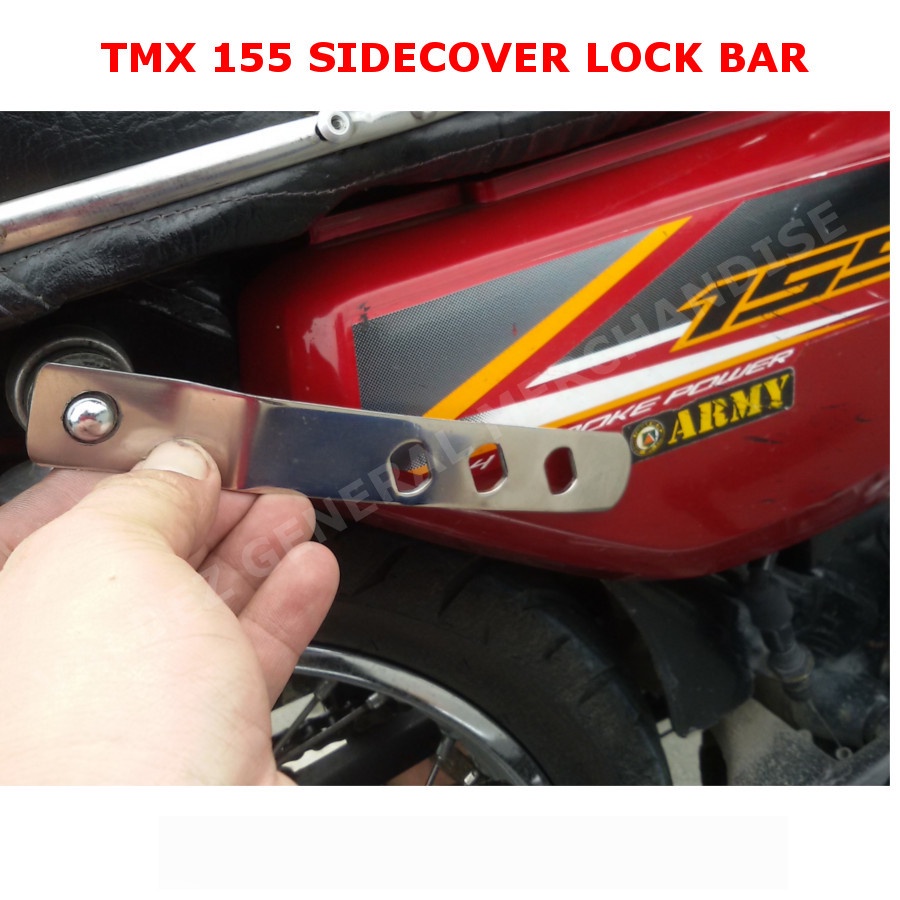 TMX 125 Alpha and TMX 155 SIDE COVER LOCK BAR ,SIDE COVER LOCK Support ...