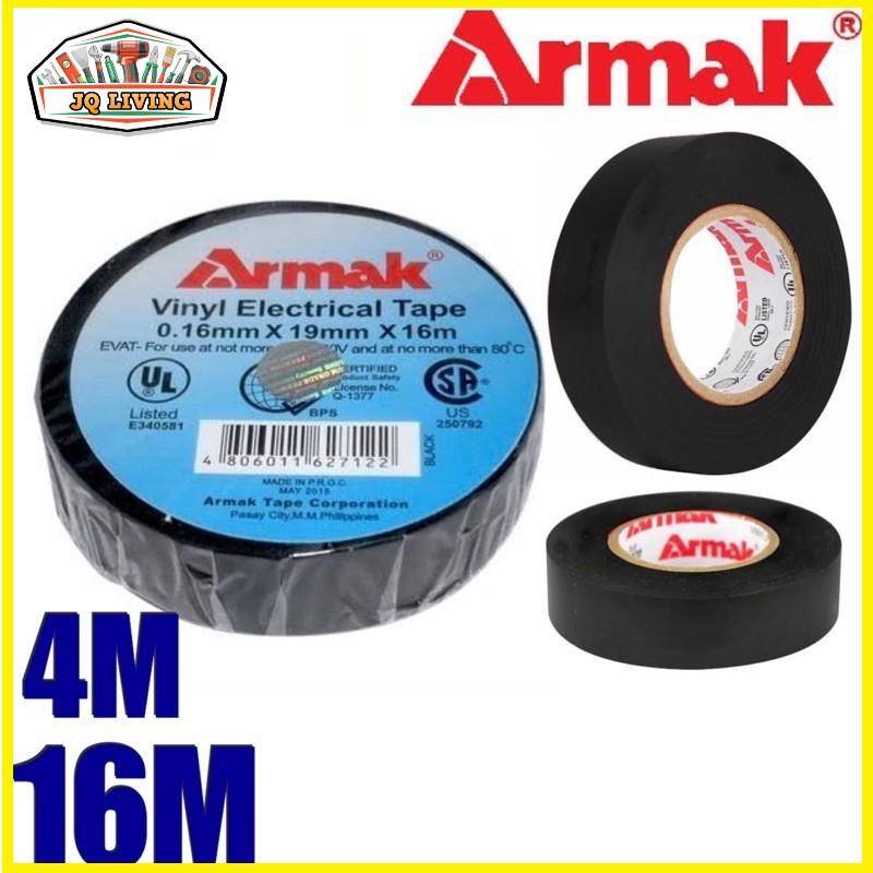 Electrical Tape Armak Black Tape 4 Meters 16 Meters For Electrical ...