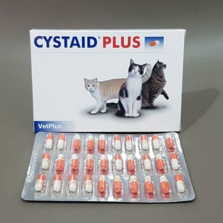 CYSTAID PLUS Cat Urinary Tract FLUTD FUS Supplement Medicine | Shopee ...