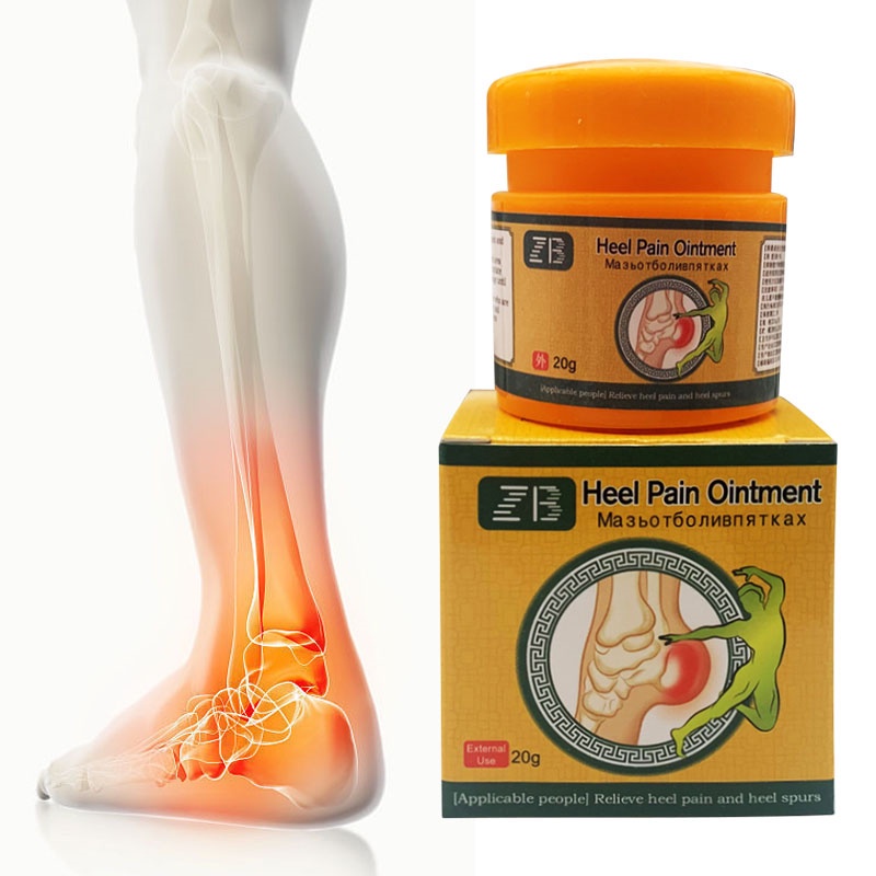 20g ZB Foot Bone Spurs Herbal Ointment Foot Heel Pain Cream Rheumatism ...