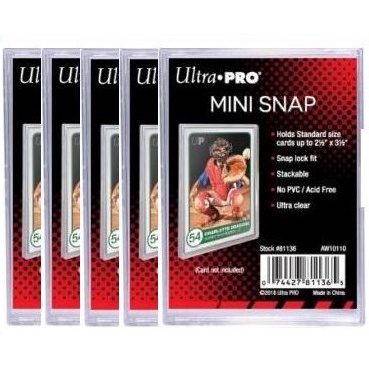 Ultra Pro : Mini Snap / Recessed Snap - Storage Case Display for ...