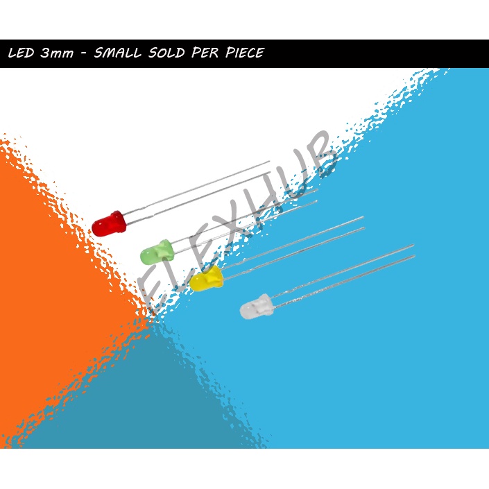 LED REGULAR 3MM PER PIECE (DIFFUSED) | Shopee Philippines