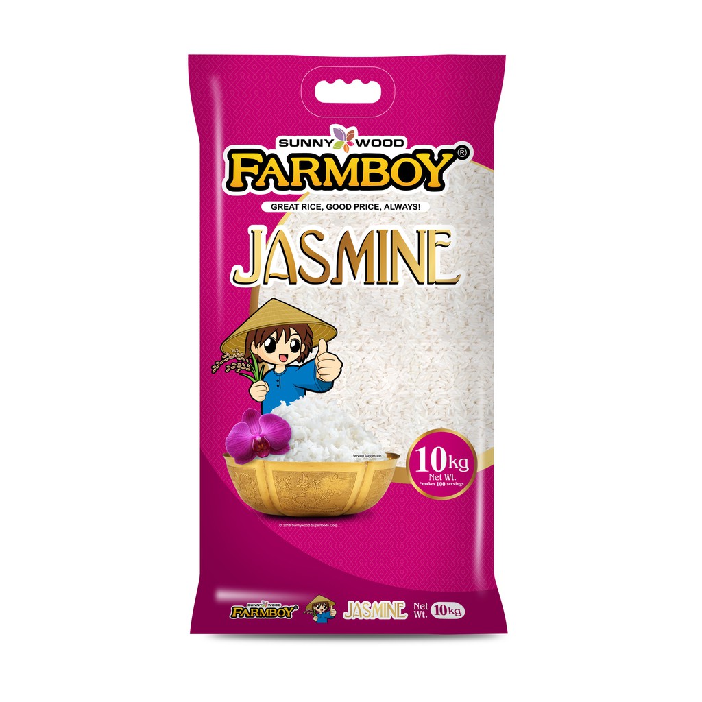 Farmboy Jasmine 10kg | Shopee Philippines