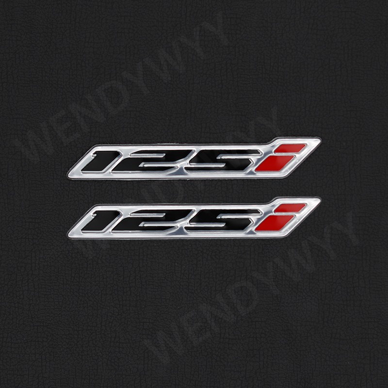 2pcs 3D Honda Click and 125i or 150i Emboss Letter Emblem Waterproof ...