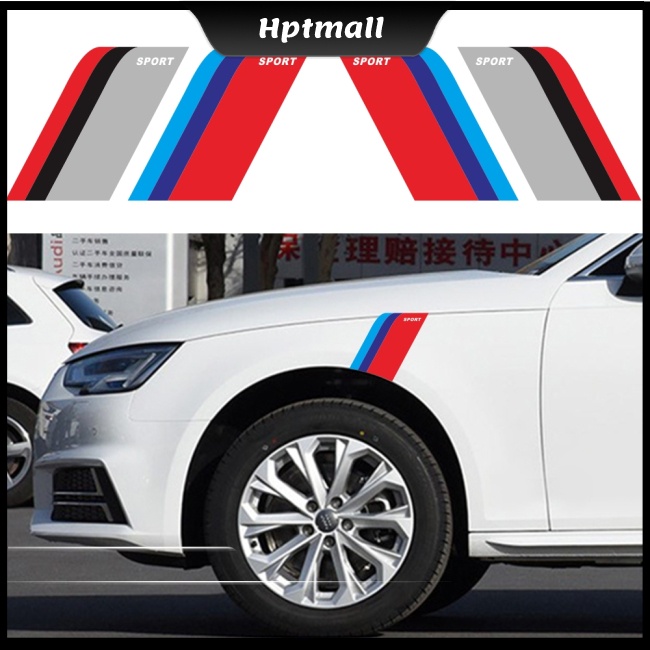 Y2 2pcs Car Sticker Decorative Label For Bmw Benz Audi Vw Honda Mazda ...