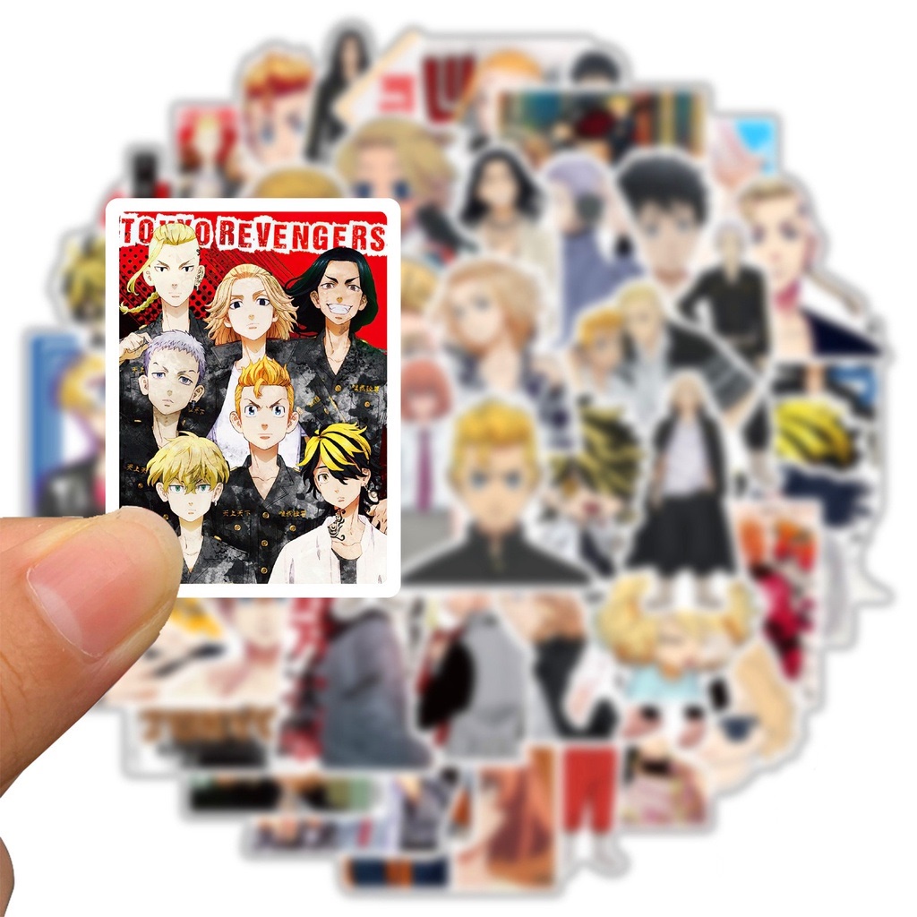 20pcs Tokyo Revengers Stickers Waterproof Decals Anime Manga Series ...