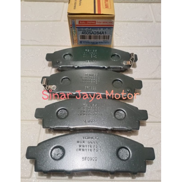 BRAKE PAD FRONT BRAKE PAD MITSUBISHI TRITON PAJERO SPORT L200 ORIGINAL ...