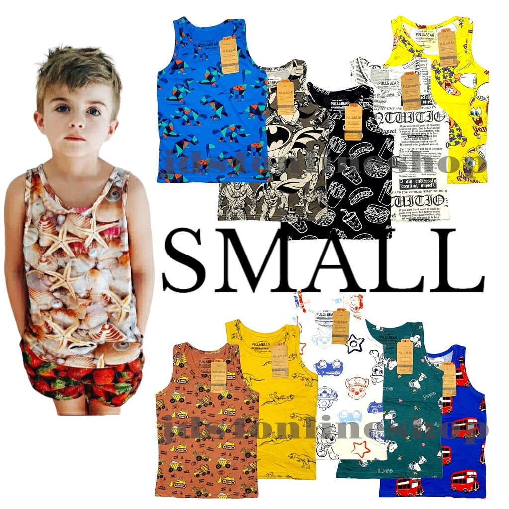 PULL&BEAR KIDS SANDO (SMALL) | Shopee Philippines
