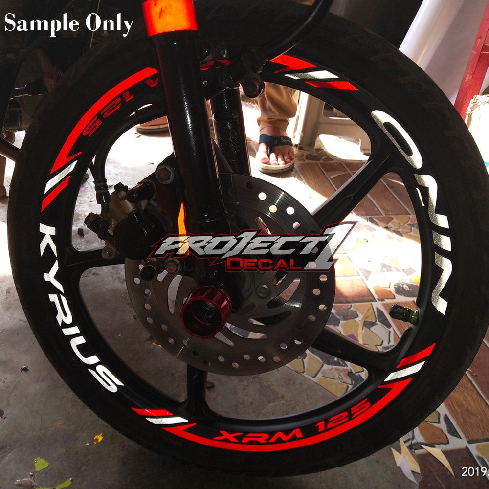YAMAHA MIO I 125 REFLECTORIZE MAGS STICKER ( SET ) | Shopee Philippines