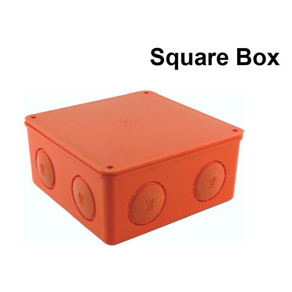 PVC Square junction box | Shopee Philippines