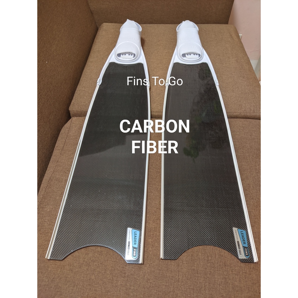 Leaderfins Carbon Fiber Bi-Fins Soft | Shopee Philippines