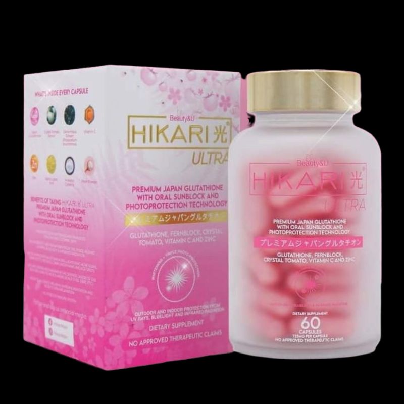Hikari Ultra Glutathione and Hikari Slim Hikari Ultra | Shopee Philippines