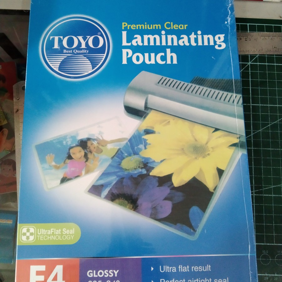 Laminating Plastic f4 100micron Toyo / premium clear laminating pouch ...