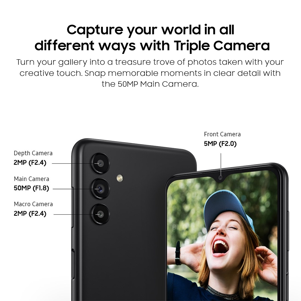 Samsung Galaxy A13 5G Smartphone | 4GB/6GB RAM+128GB ROM | MediaTek ...