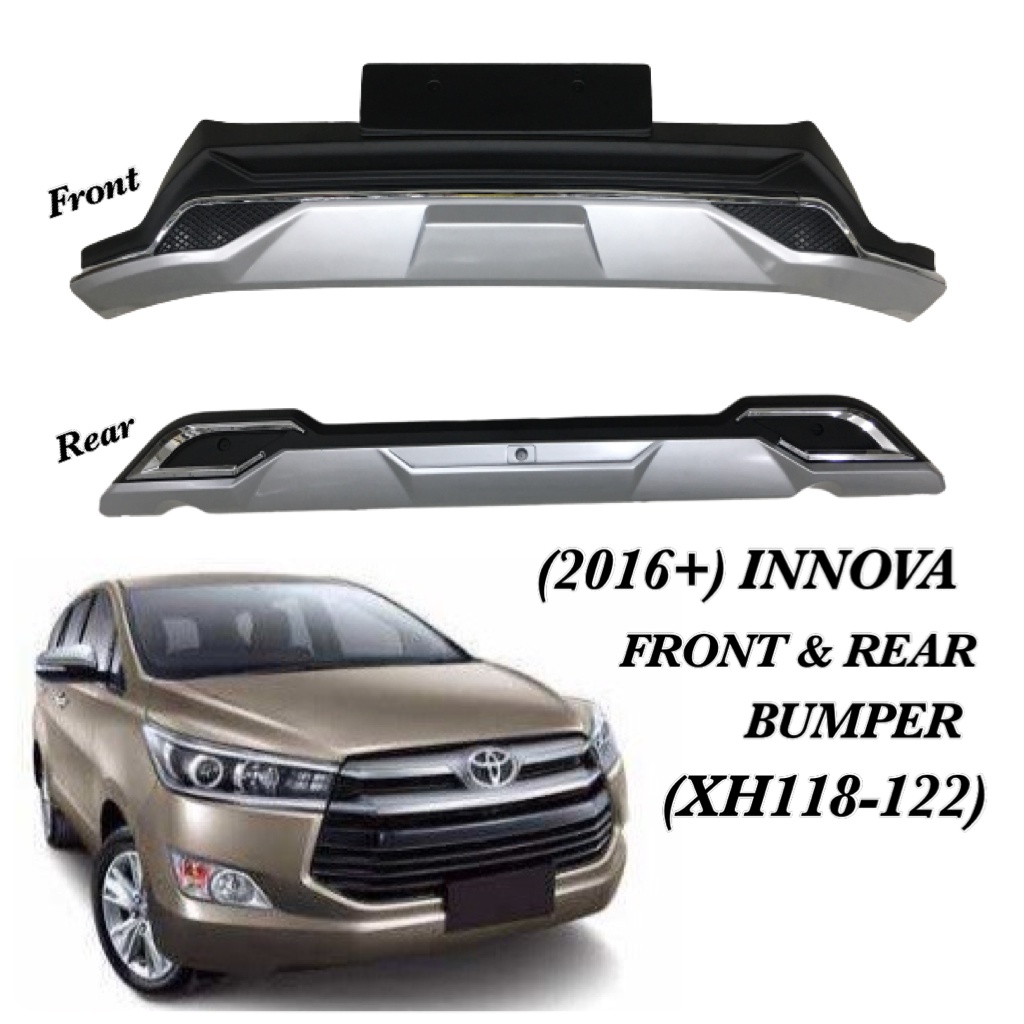 OC 2016 2017 2018 2019 2020 TOYOTA INNOVA FRONT AND REAR BUMPER NUDGE ...