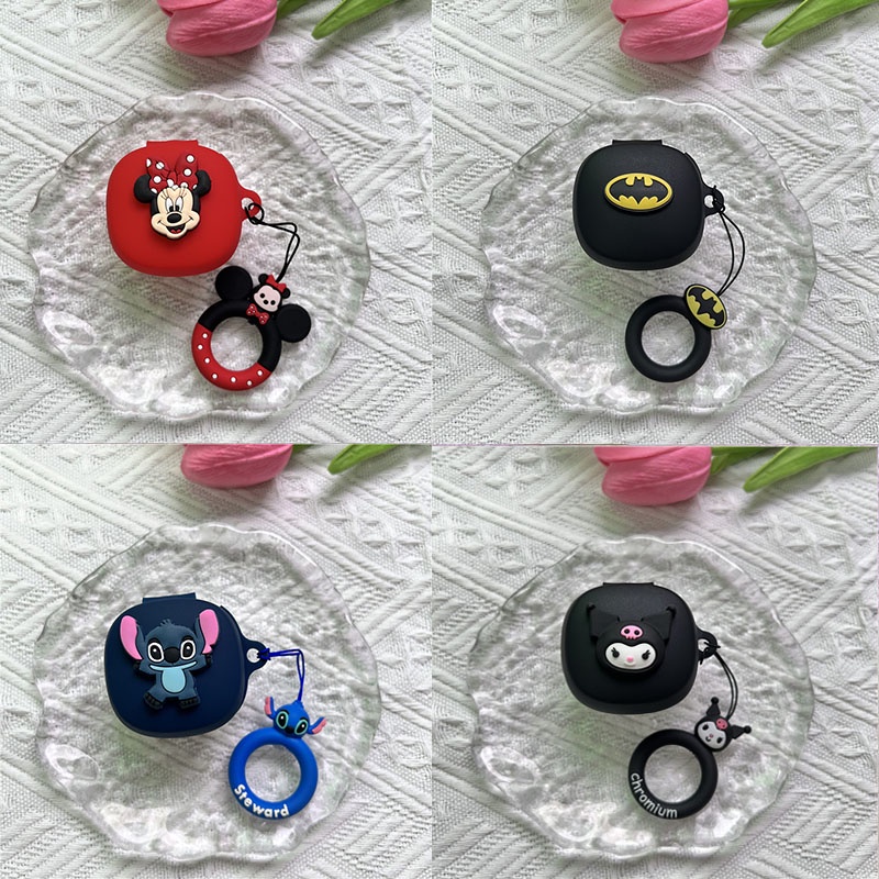 Baseus Encok WM01 Soft Case Silicone Cartoon Bluetooth Earphones Cover ...