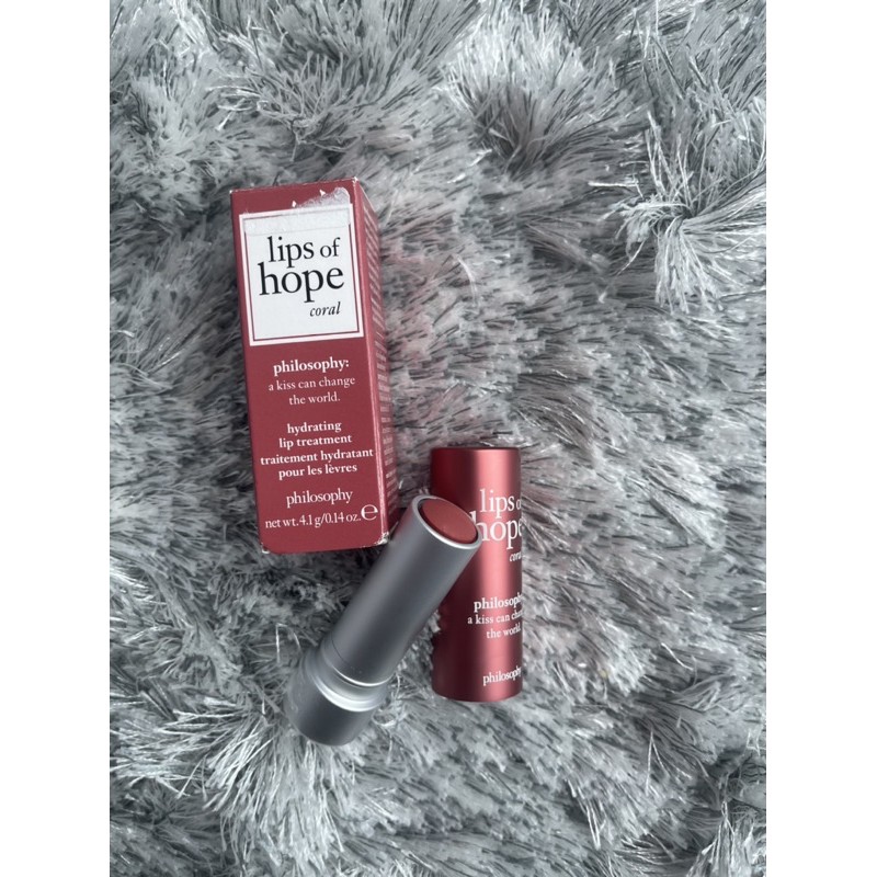 Philosophy Lips of Hope - Coral | Shopee Philippines