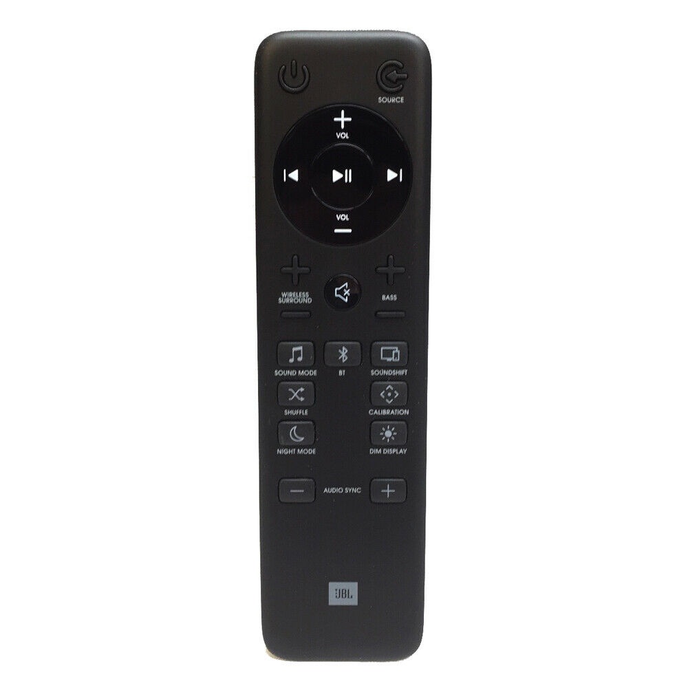 Genuine Original OEM Remote Control for JBL 5.1 Sound Bar 4K HD Speaker ...