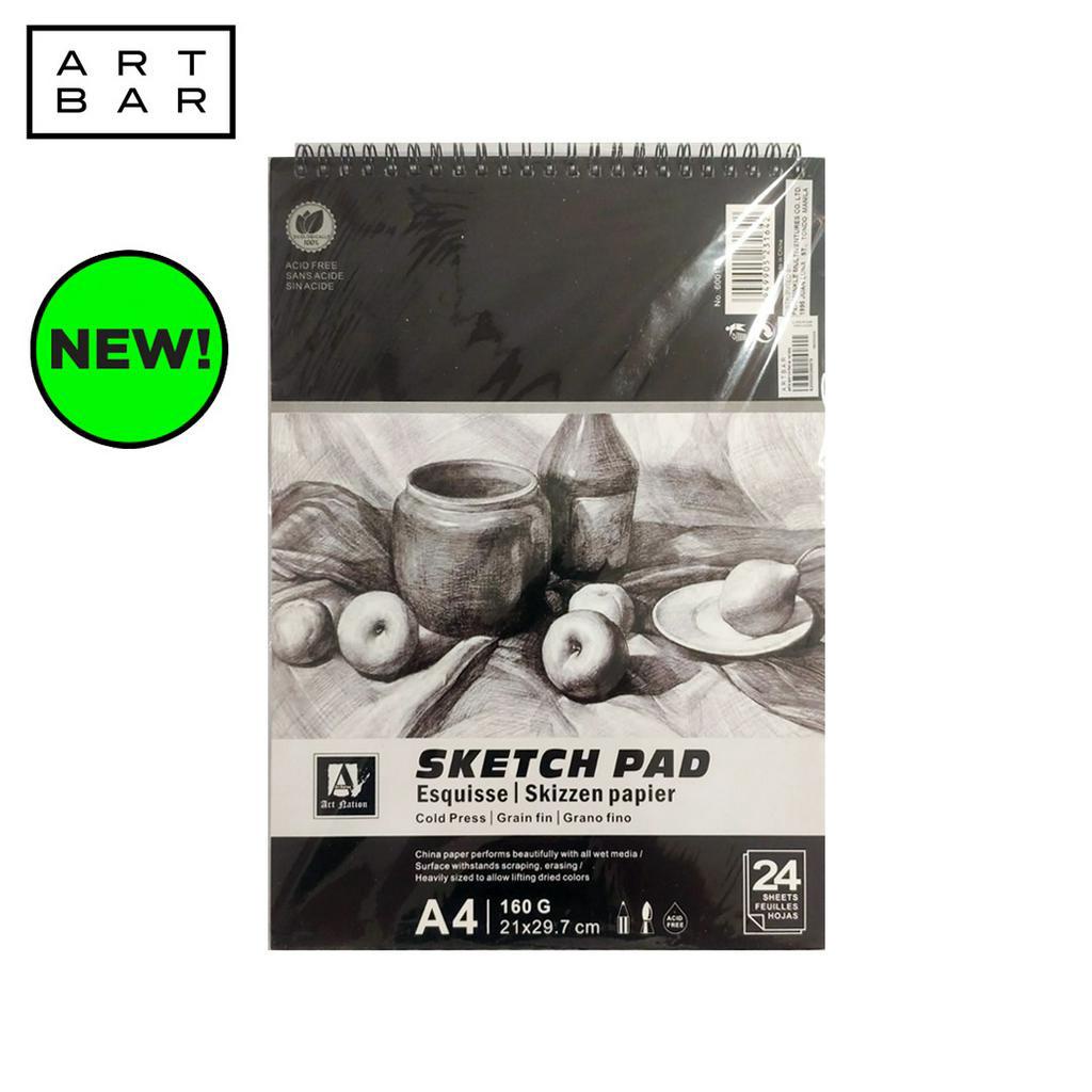 Art Nation Sketch Pad A4 160gsm - Art Bar PH | Shopee Philippines