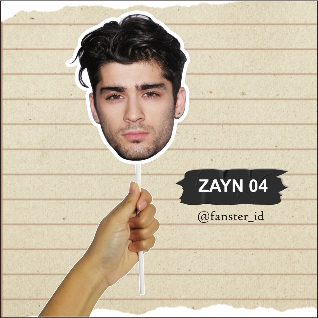 Hand FAN ZAYN MALIK ONE DIRECTION | Shopee Philippines