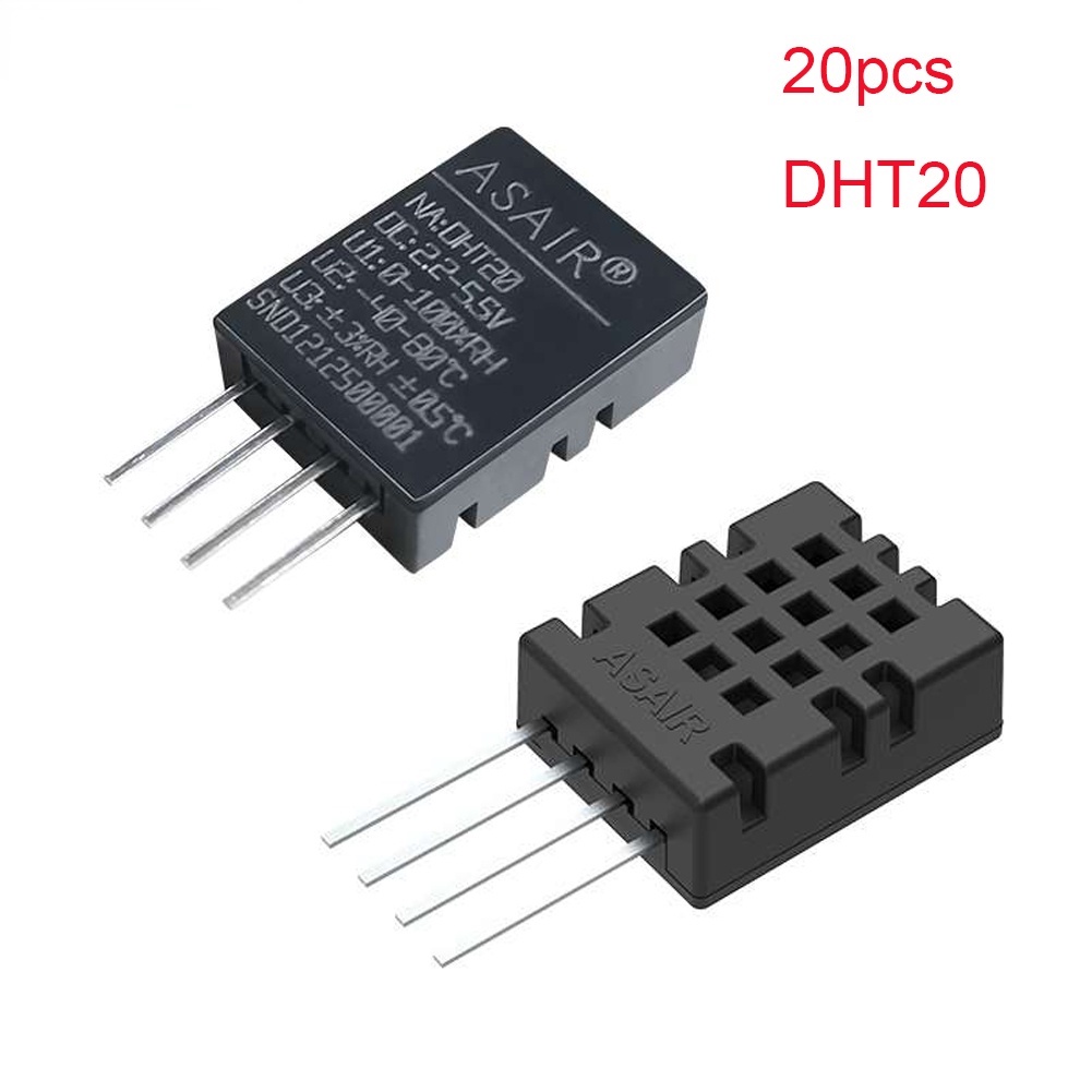 2Pcs DHT20 Temperature Humidity Sensor AHT20 Pin Module I2C Interface Compatiable with Linux ...