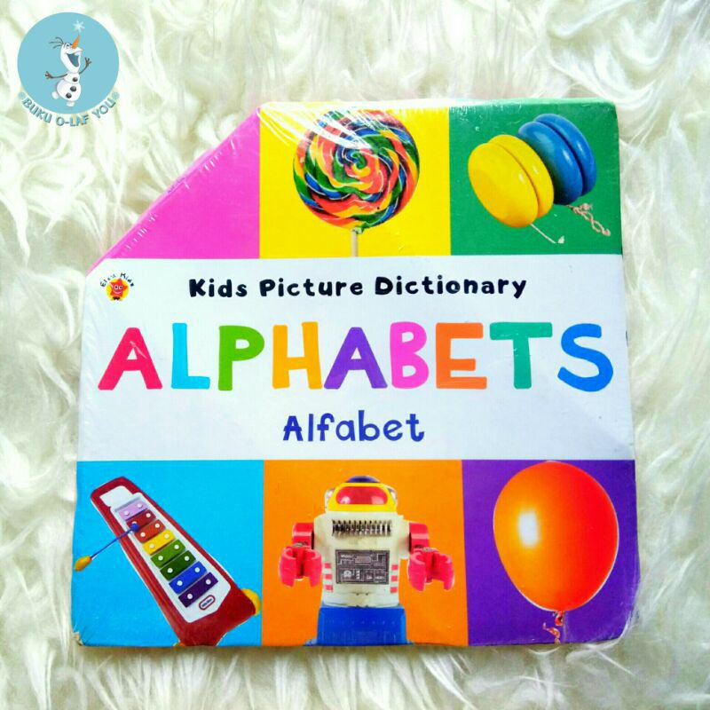 [ORI] Kids PICTURE DICTIONARY ALPHABETS (Alfabet) | Shopee Philippines