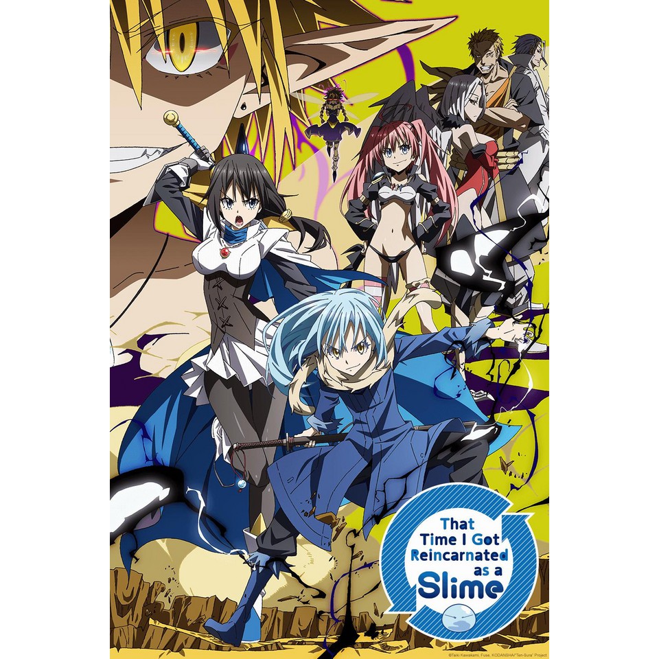 That Time I Got Reincarnated as a Slime Posters / Japanese Anime A4 ...