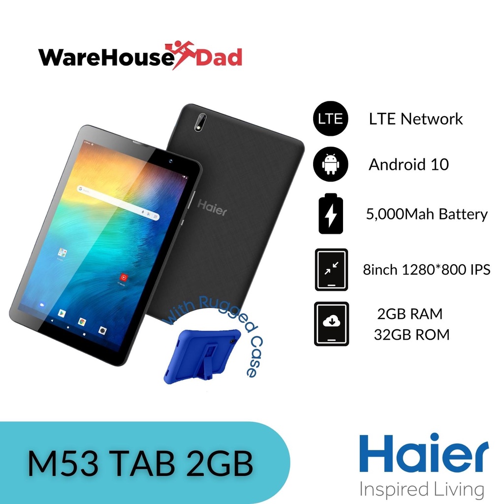 Haier M53 2GB+32GB Android Tablet | Shopee Philippines
