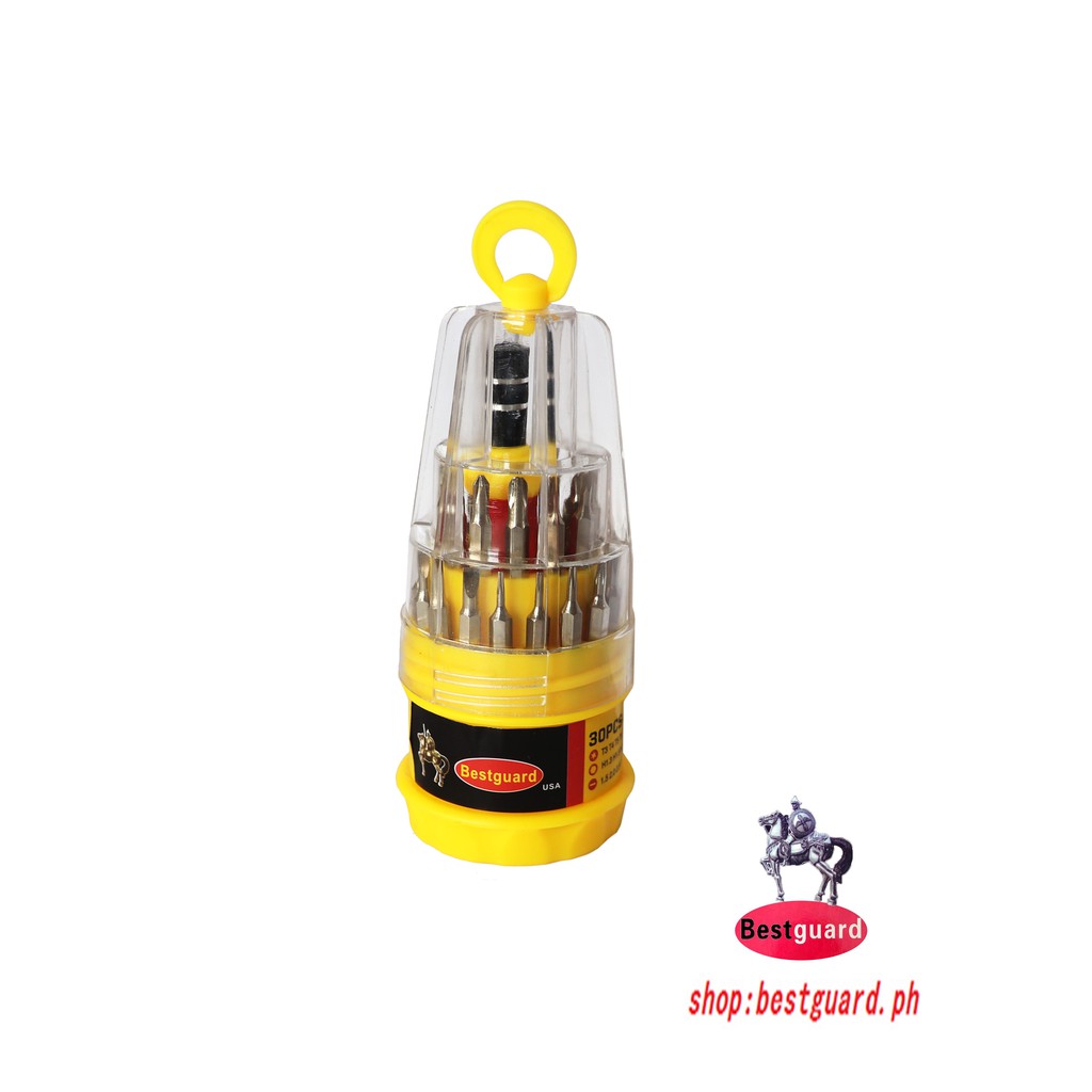 Bestguard C491 Screwdriver Set (30PCS) | Shopee Philippines