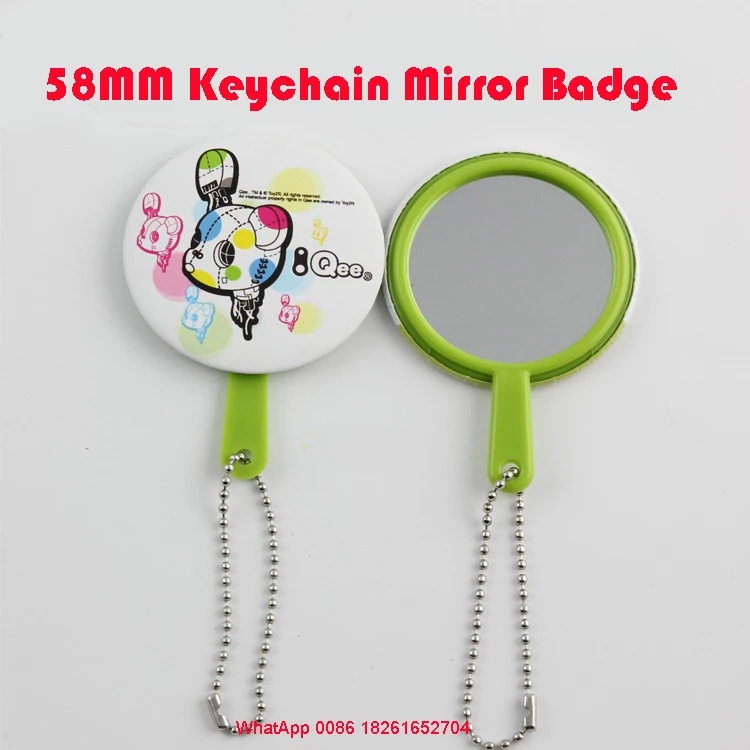 58mm Mirror button badge blanks badge material for DIY button badge ...