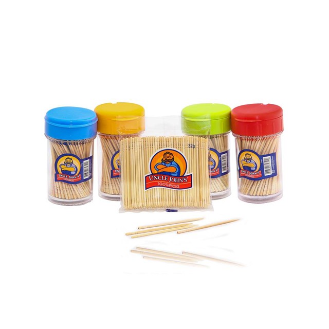 Uncle John's Toothpick | 100pcs | Shopee Philippines