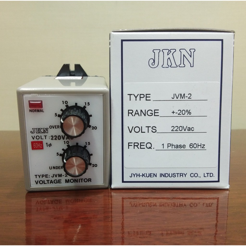 ☌jkn Jvm 2 Voltage Monitor 1phase 220vac Shopee Philippines 