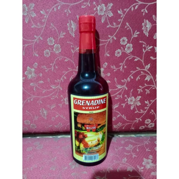 750ml Grenadine Syrup for Shirley Temple Drink | Shopee Philippines