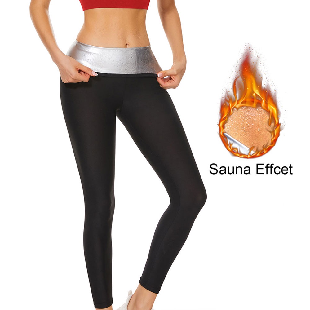 Women's Sport Saunas Sweat Weight Loss Pants Exercise Sauna Trainer ...