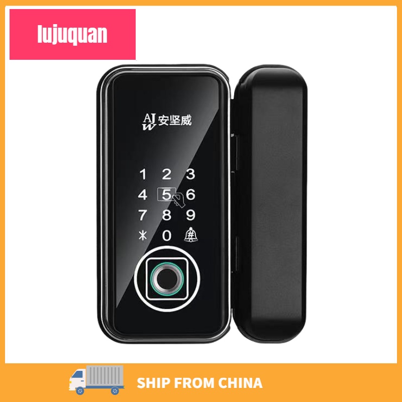 Glass Door Smart Password Lock Double Door Single Door Electronic Lock ...