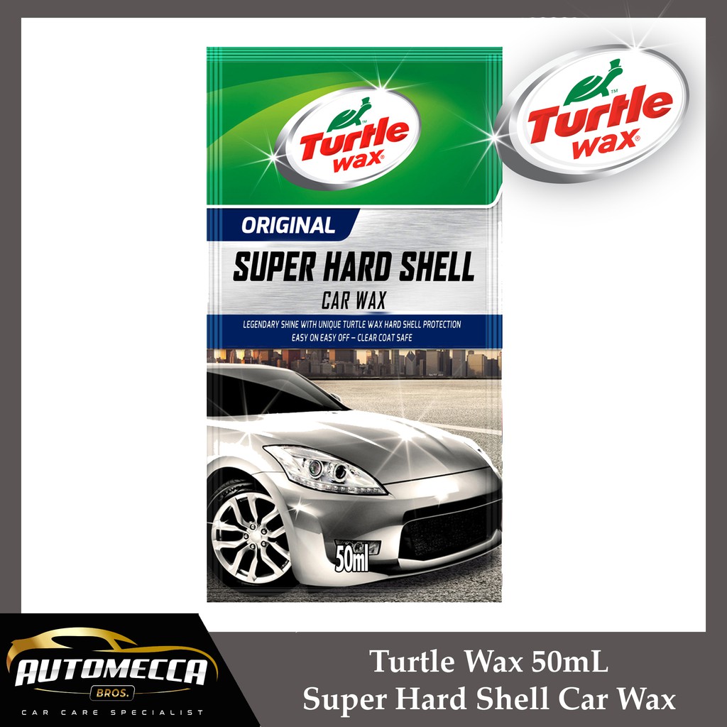 Turtle Wax Super Hard Shell Car Wax 50mL Sachet | Shopee Philippines