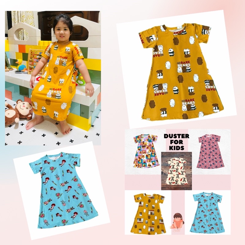 Duster For Kids and Twinning Available | Shopee Philippines