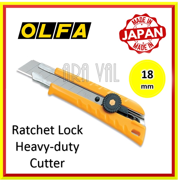 Olfa Heavy-duty Cutter L-1 18mm made in japan | Shopee Philippines