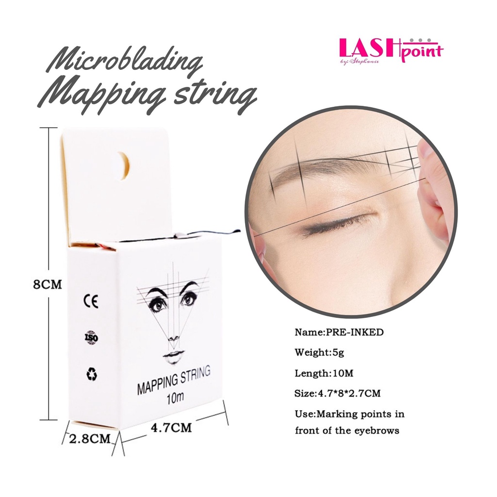 Microblading Mapping string Pre-inked | Shopee Philippines
