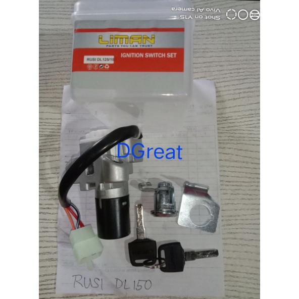 rusi DL150 keyset (raider150 type) | Shopee Philippines