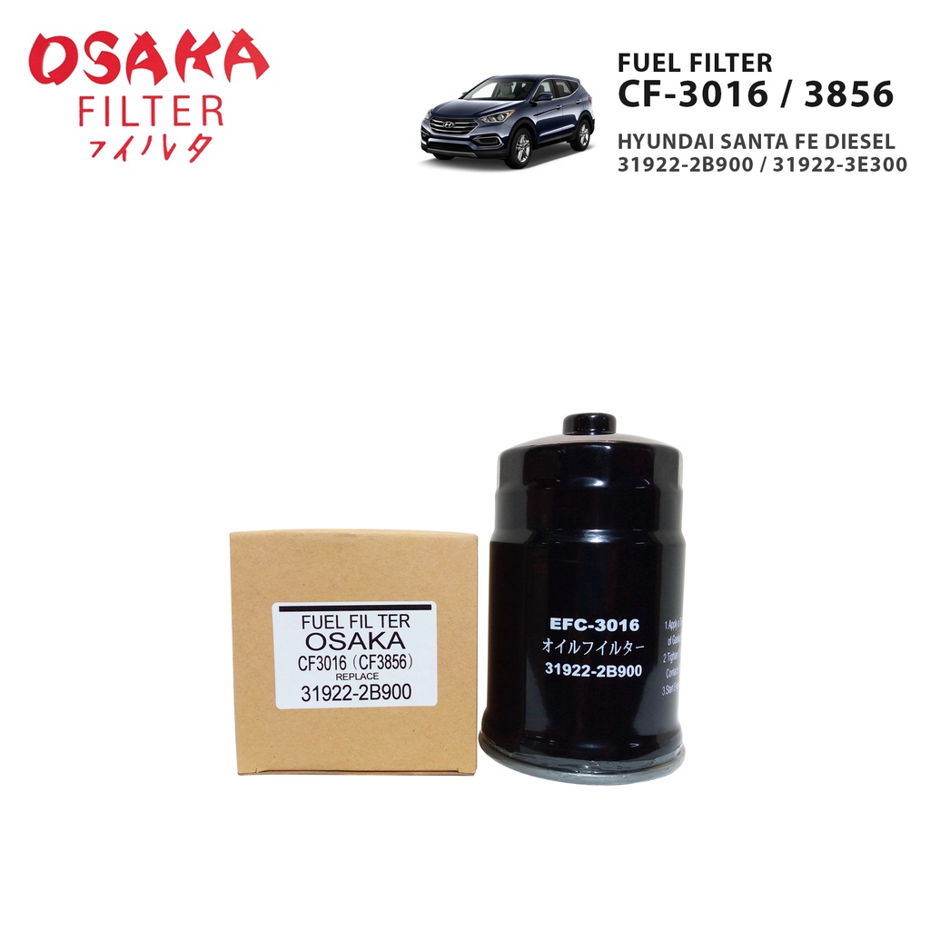 Osaka EFC-3016 31922-2B900 / 31922-3E300 Fuel Filter for Hyundai Santa ...