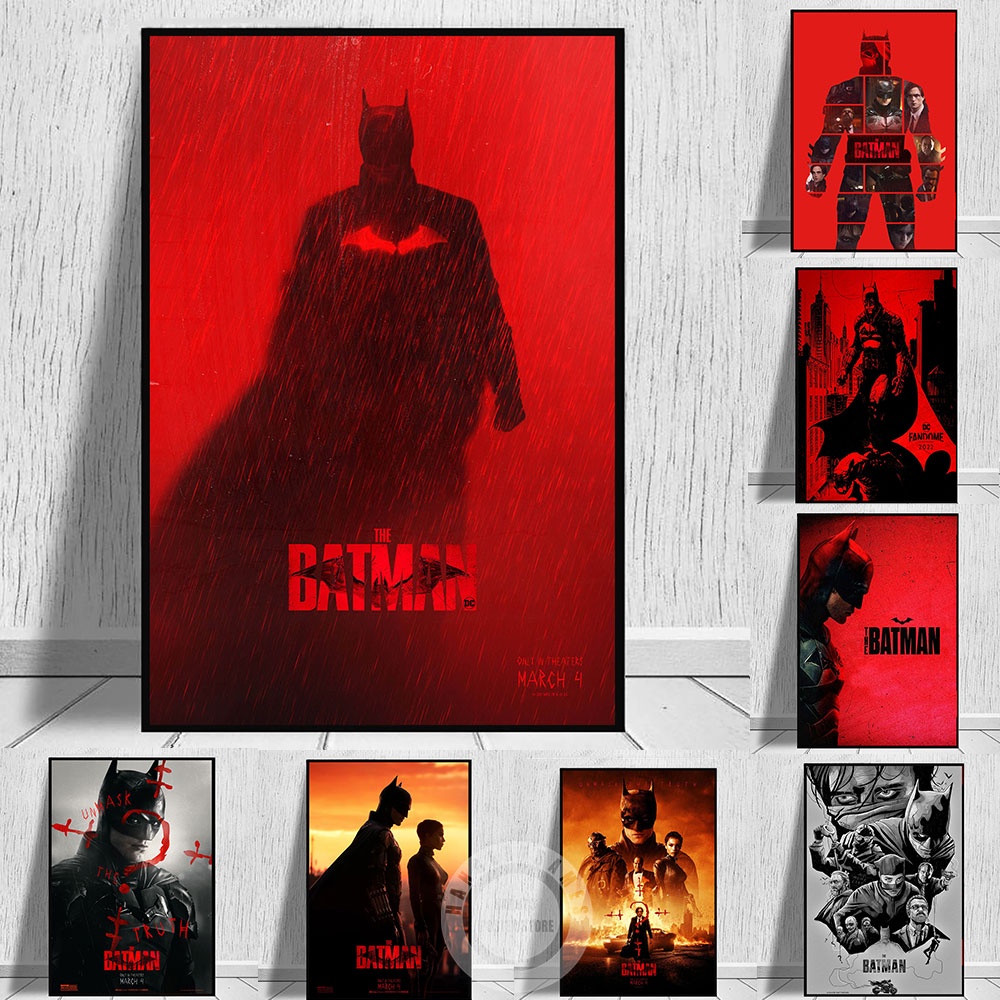 The Batman New Poster 2022 Movies Comics Unmask The Truth Wall Art ...